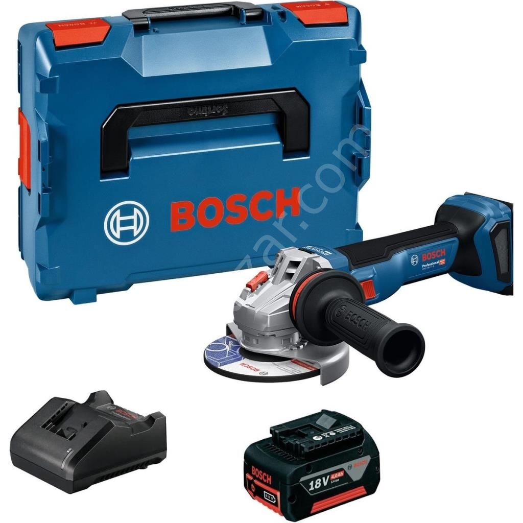 Bosch Profesyonel GWS 18V-11 S Tek Akülü 4 Ah Devir Ayarlı Taşlama ...